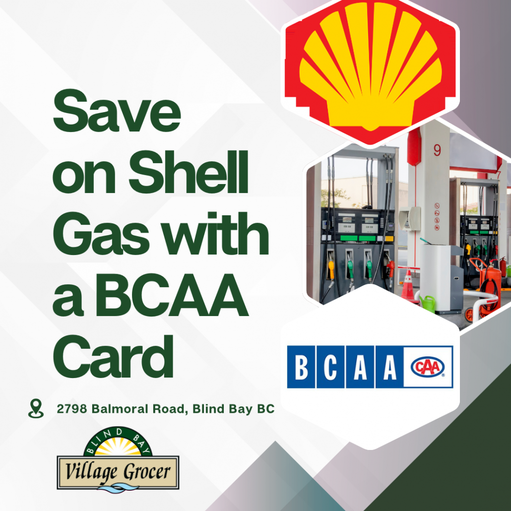 Save on Gas with your BCAA Card - Village Grocer